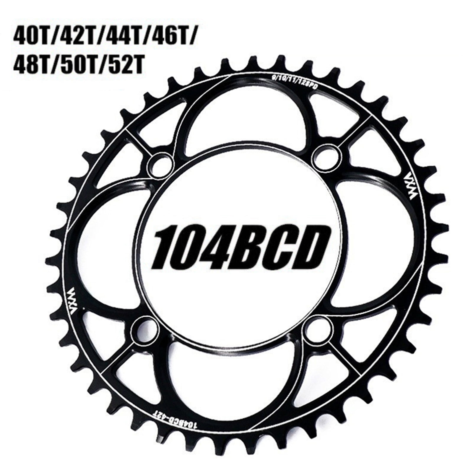 Bike Chainwheel Labor-saving Tooth Profile Design Lightweight Hollow ...