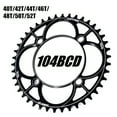 Bike Chainwheel Labor-saving Tooth Profile Design Lightweight Hollow ...