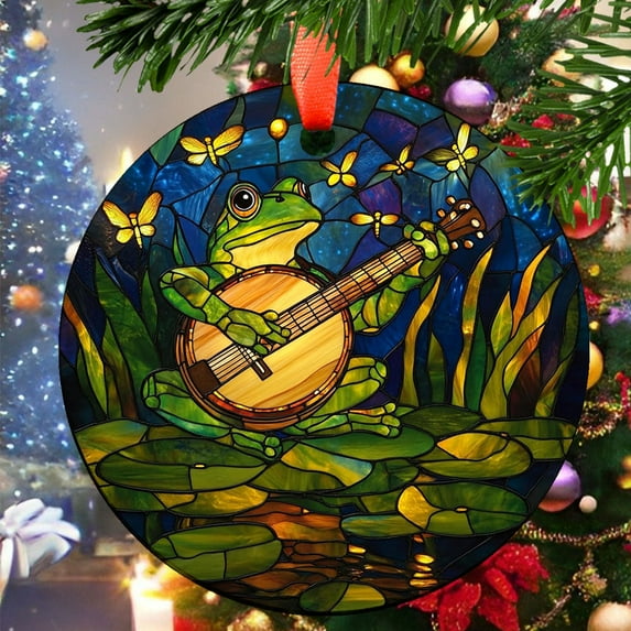 Bike Christmas Ornament, Ceramic/Acrylic Ornament, Mom’s Day Keepsake, Romantic Valentine Decor ...