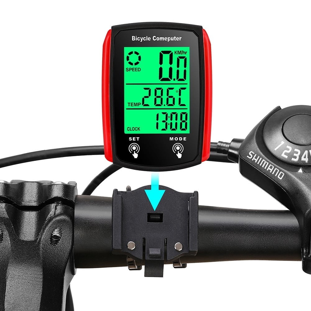 Bike Computer,Bicycle Speedometer,Bicycle odometers,Wireless Cycling ...