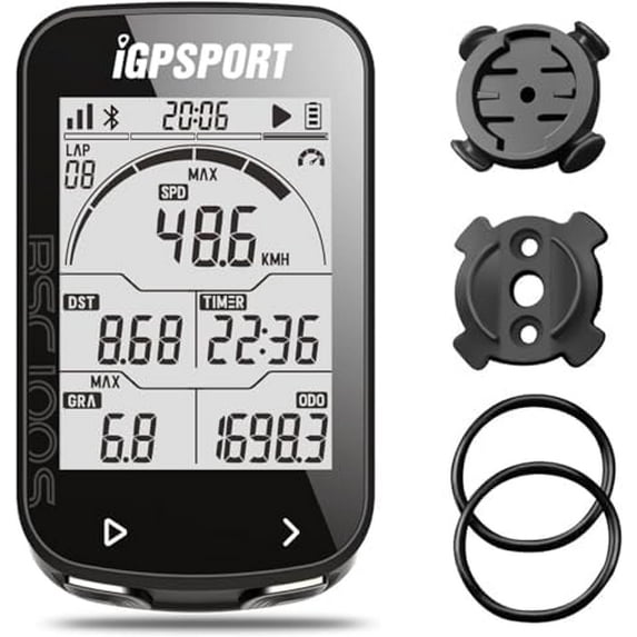 Bike Computer Wireless GPS, Bike Speedometer with 2.6" Screen Auto Backlight, 40H Battery Life ...