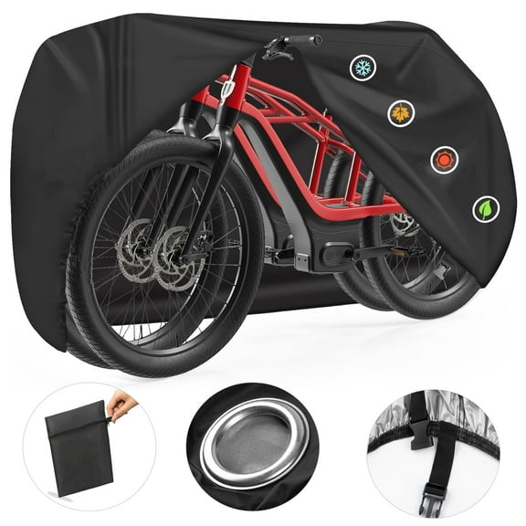 Bike Handlebar Cover Bike Rain Cover Waterproof Bicycles Handlebar Protective Cover Handle Rain ...