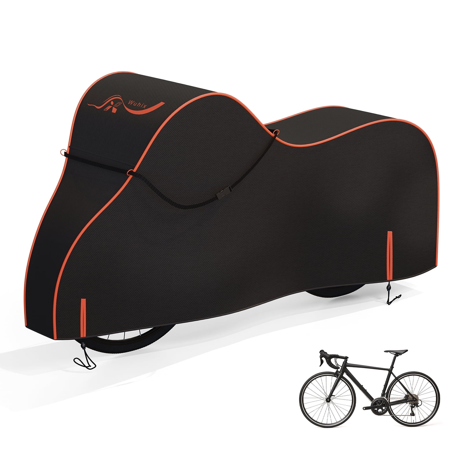 Bike Cover, 600D Heavy Duty Waterproof Bicycle Cover for Outdoor ...