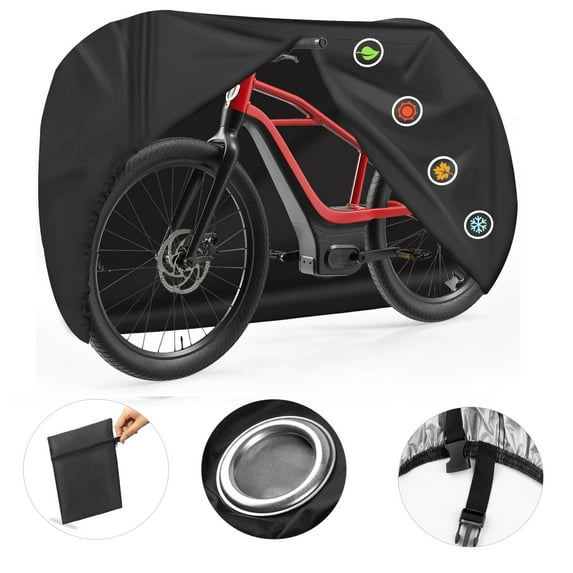 Bike Cover,Waterproof Outdoor Bicycle Cover Anti Dust Rain Snow UV ...