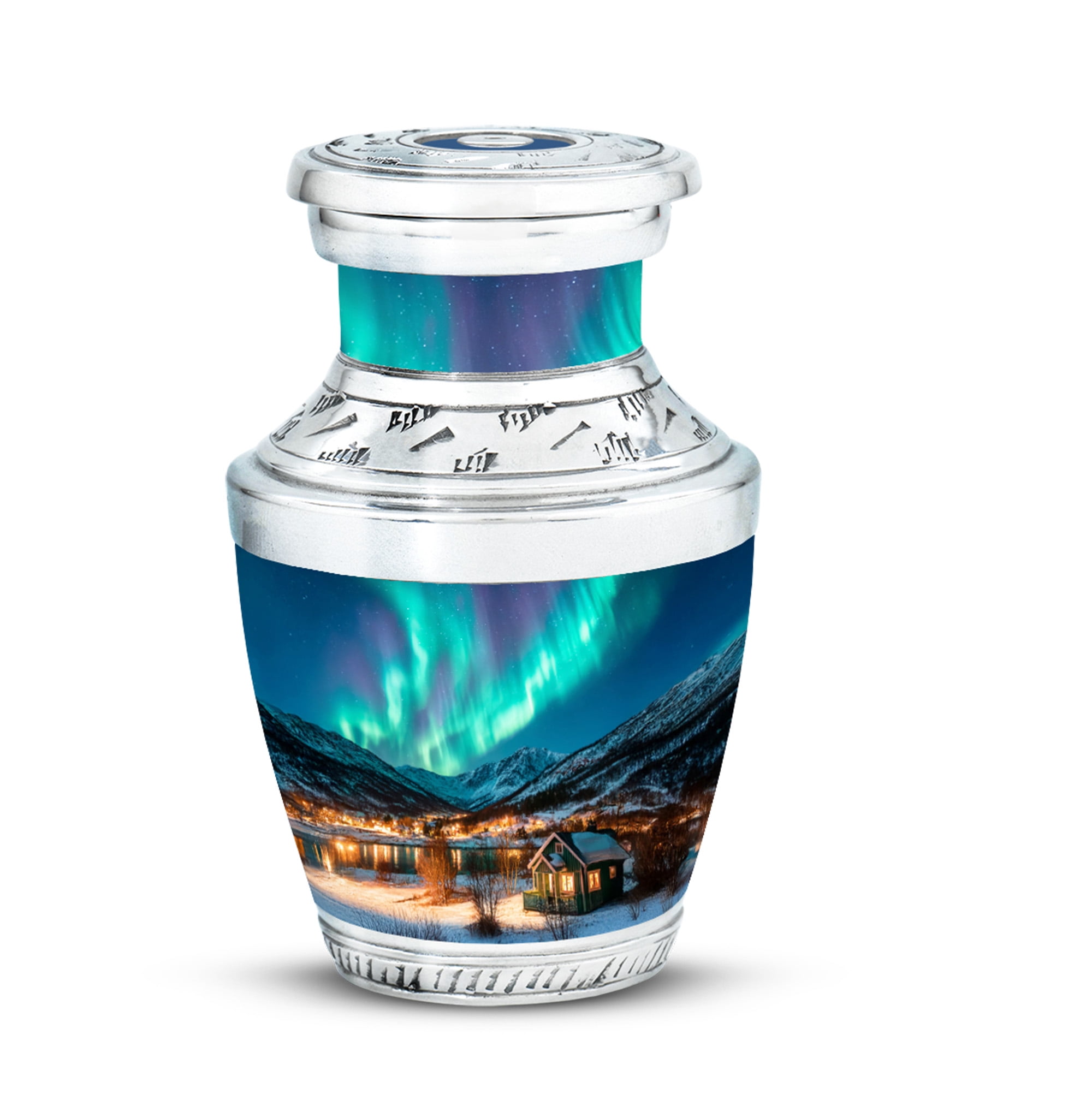 Bike Decorative Cremation Urn for Human Ashes, Memorial Burial Box ...