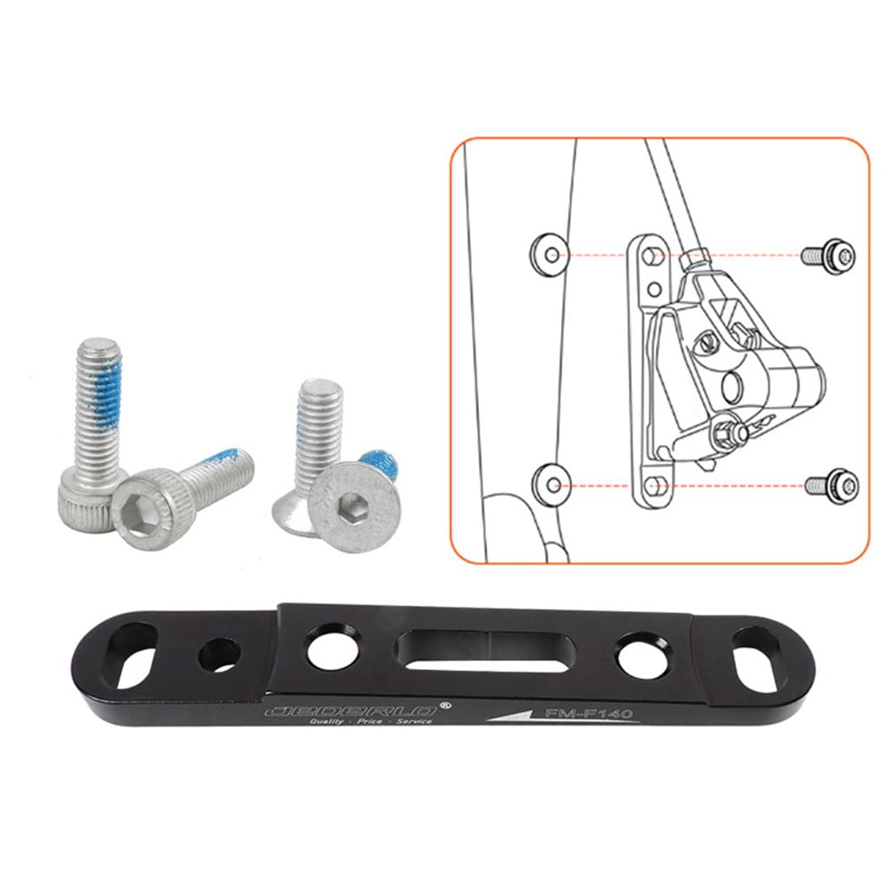 Bike Disc Brake Caliper Adapter Flat Mount Post Mount for 140/160MM for ...