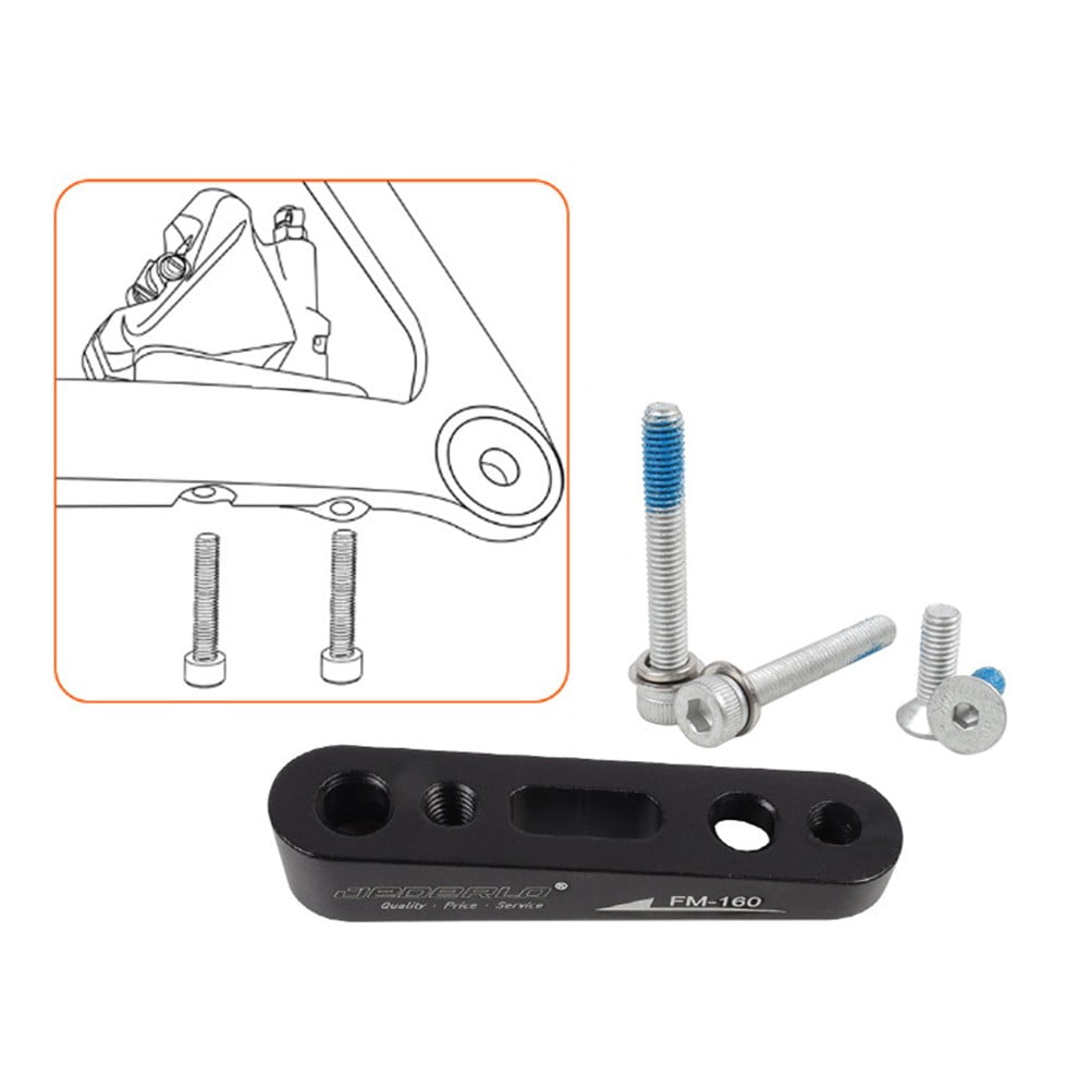 Mtb Disc Brake Adapter JooFn Disc Brake Caliper Mount Adapter Is Front ...