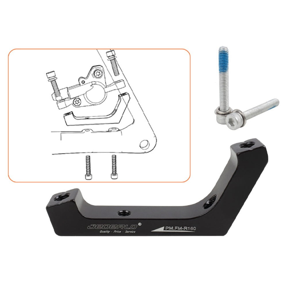 Bike Disc Brake Caliper Adapter Flat Mount Post Mount for 140/160mm ...