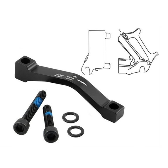Bike Disc Brake Mount Adapter Flat Mount Disc Brake Adapter Bike ...