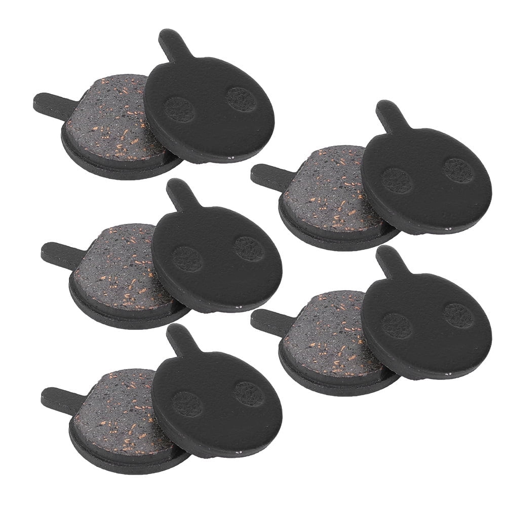 Bike Disc Brake Pads, Bike Brake Pads Replacement,5 Pair L-02 Black ...