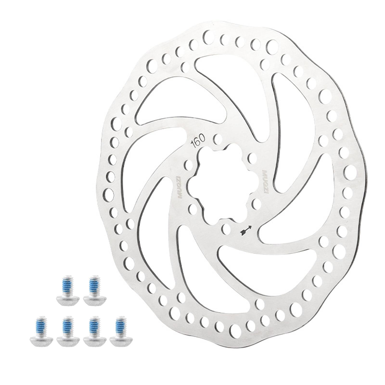 Bike Disc Brake Rotor Center Lock with 6 Bolts Hollow Hydraulic Brake ...