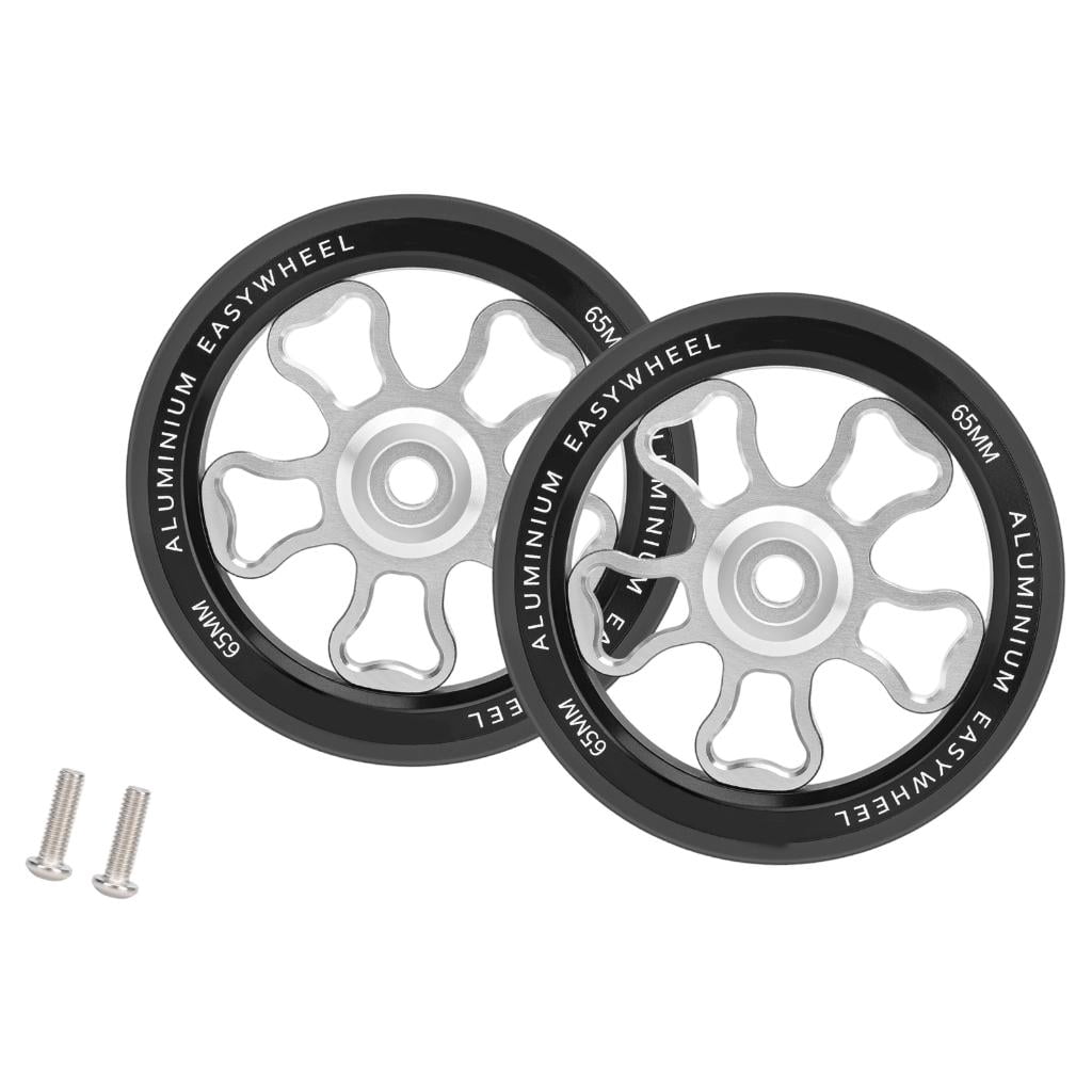 Bike Easily Push Wheel Replace Rolling Wheel Folding Bike Accessories ...
