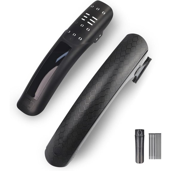 Bike Fenders Set Lightweight Front and Rear Fenders Two - Section Style ...