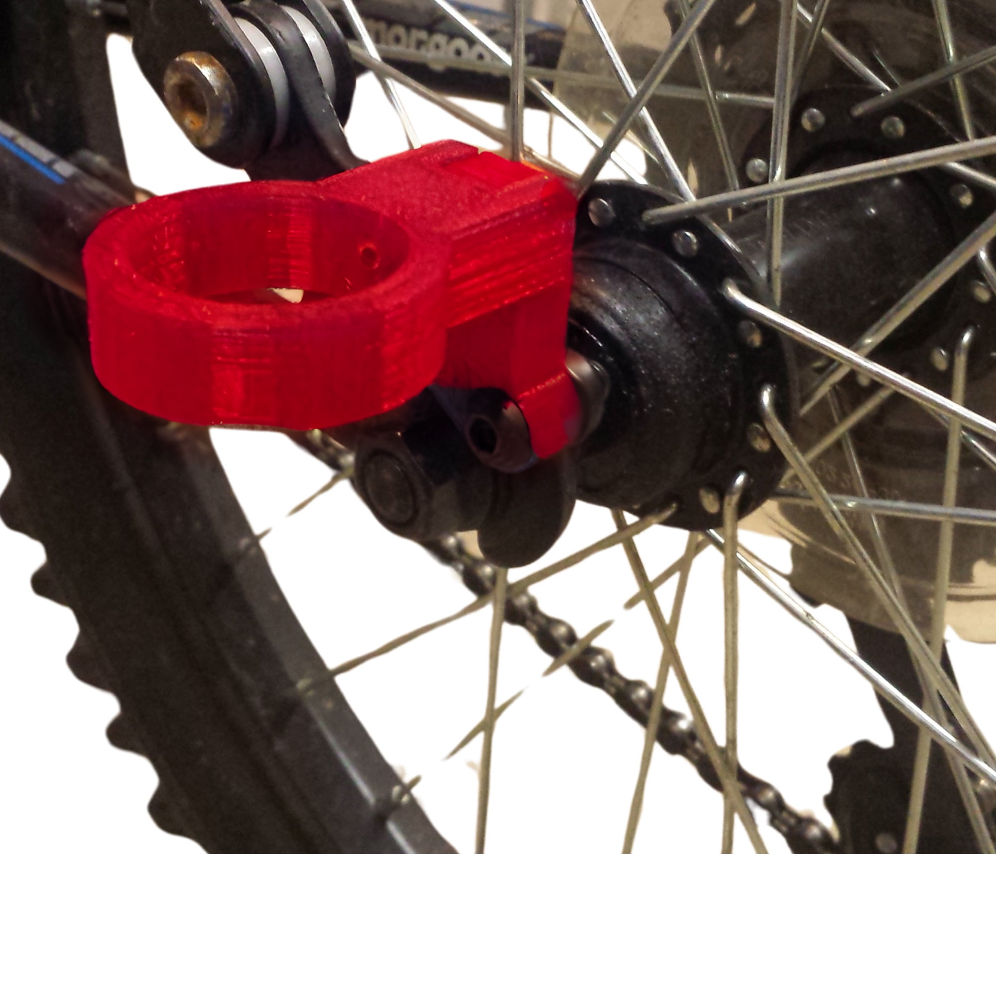 Bike Fishing Rod Holder - 3D Printed PETG Red - Walmart.com