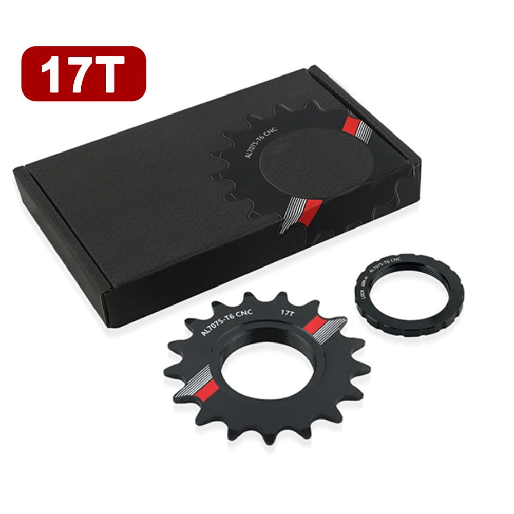 Bike Flywheel Single Speed Cog with Lock Ring for Fixed Gear Bike ...