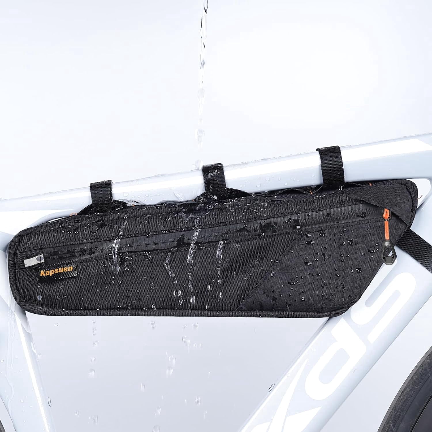 Bike Triangle Frame Bag - 2.5L Waterproof Cycling Triangle Bag with ...