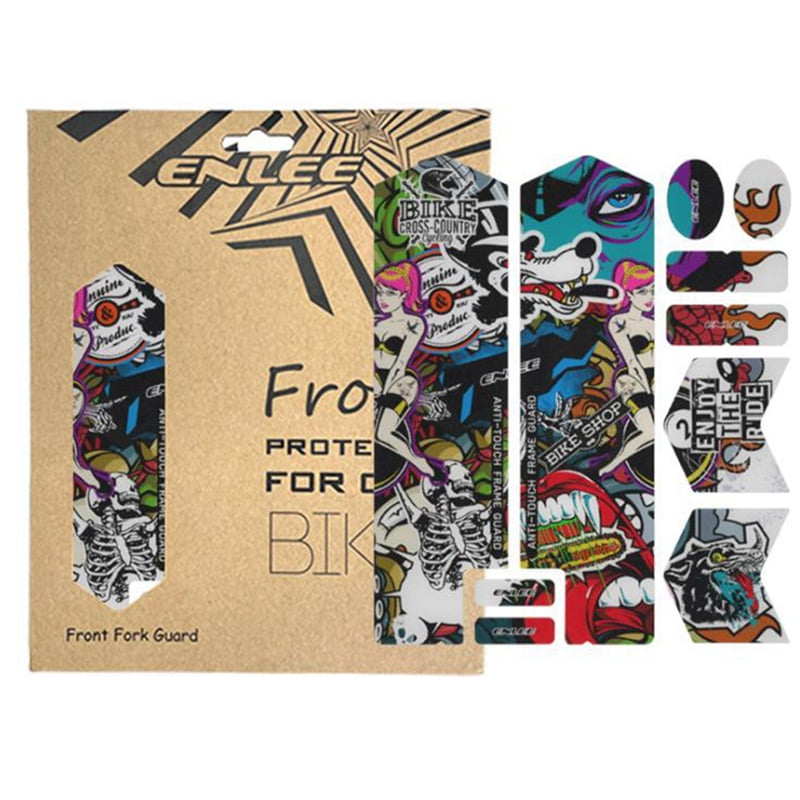 Bike Frame Protection Sticker, High Impact Road Bicycle Frame Guard ...