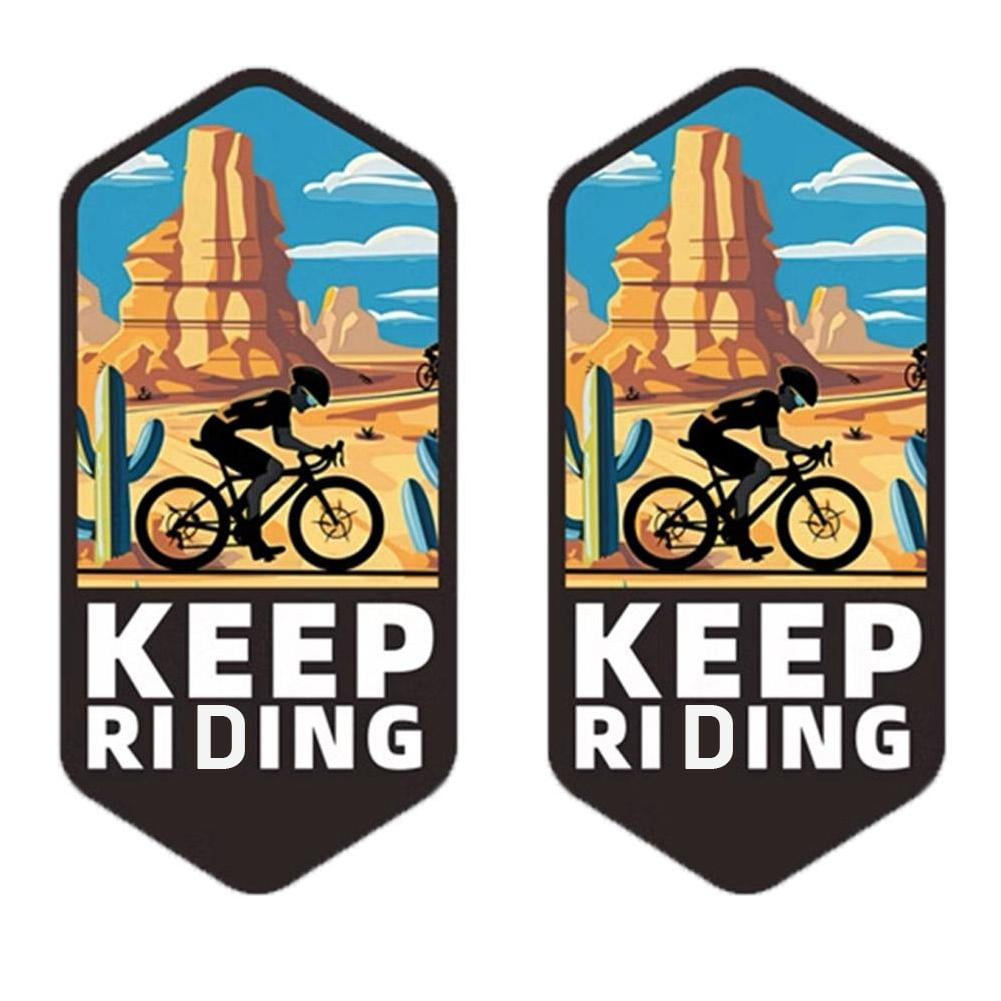 Bike Frame Stiers ycle Top Tube Waterproof Decals New J5 O0O0 - Walmart.com