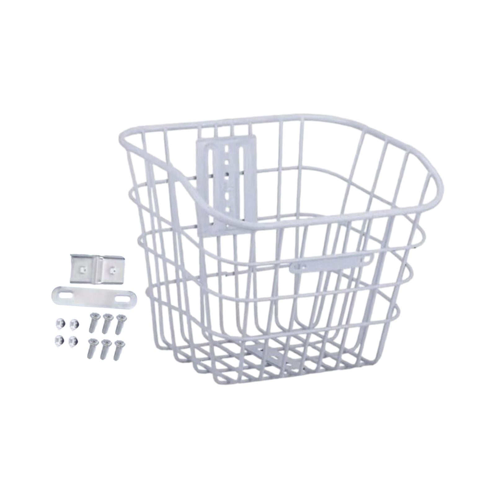 Bike Front Basket Cargo Rack Storage Basket Bike Frame Basket Pet ...