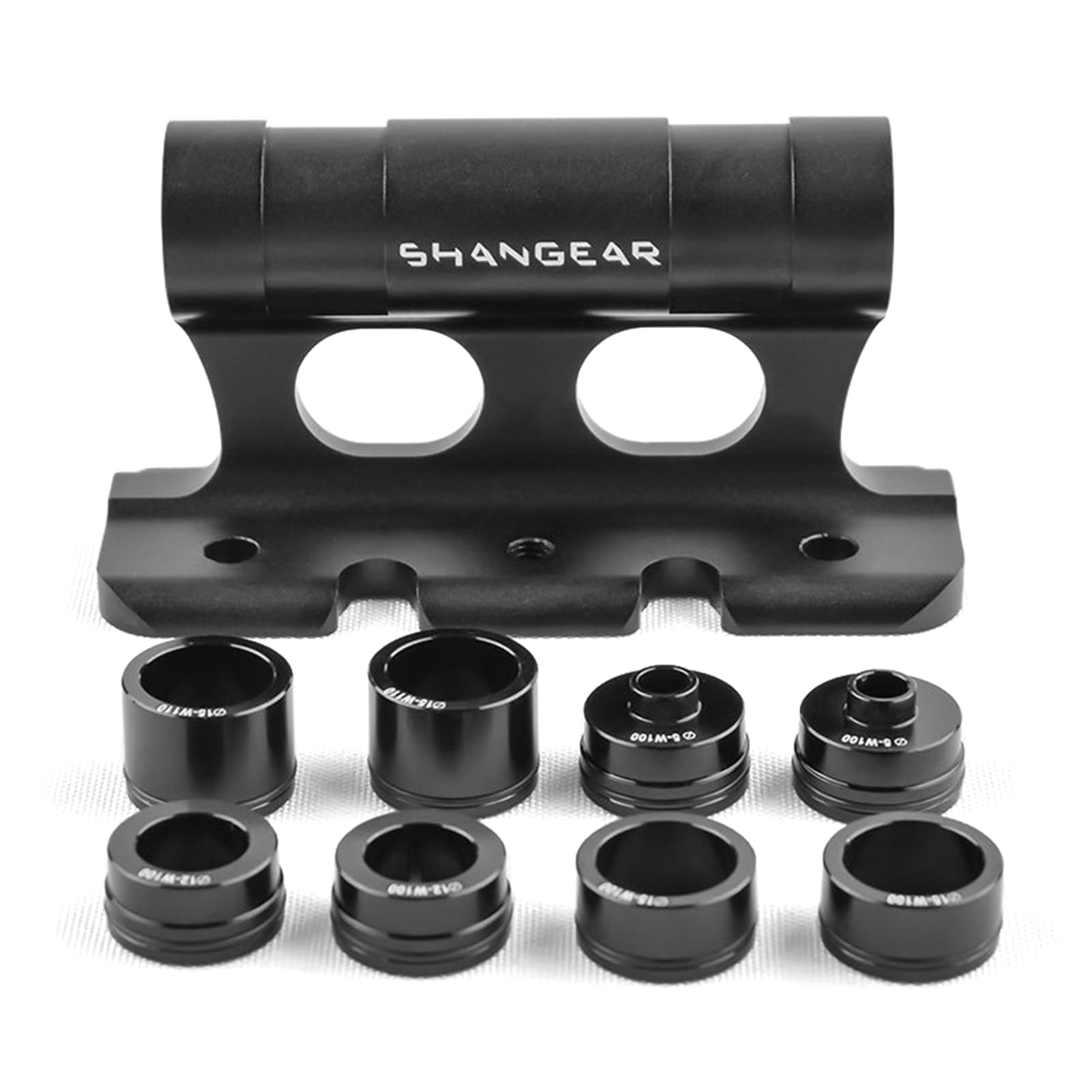 Bike Front Fork Mount with 4 Sizes Adapter Quick Release Fork Mount ...