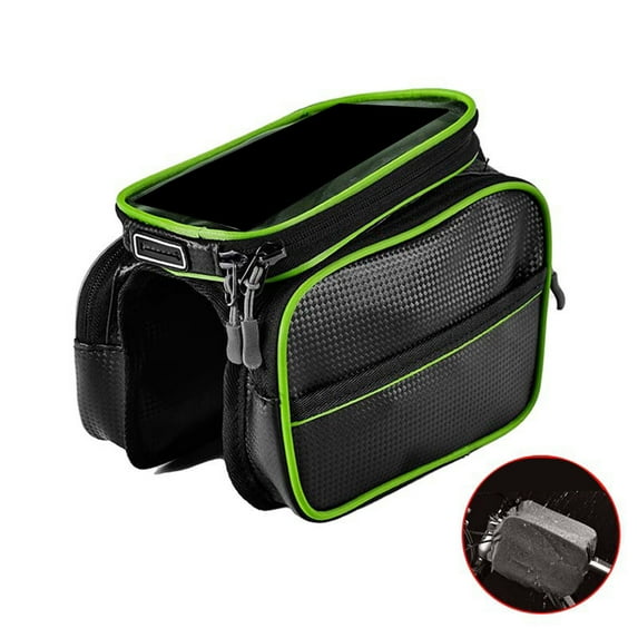 Bike Front Frame Bag Large Capacity Mountain Bicycles Front Top Tube ...