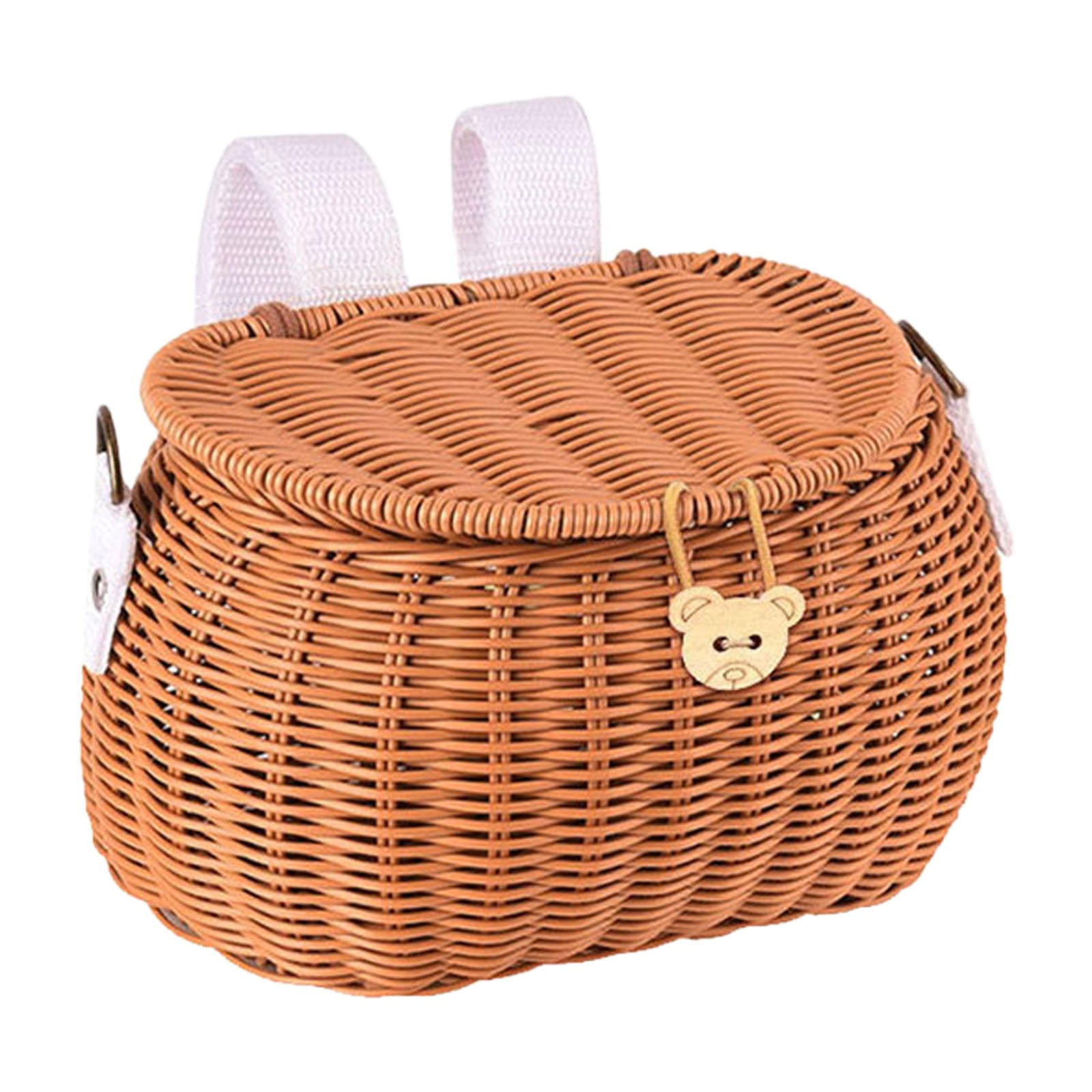 Bike Front Front Handlebars With Belt And Lid Wovens Bikes For Kids Bikes Scooter Brush Holder ...