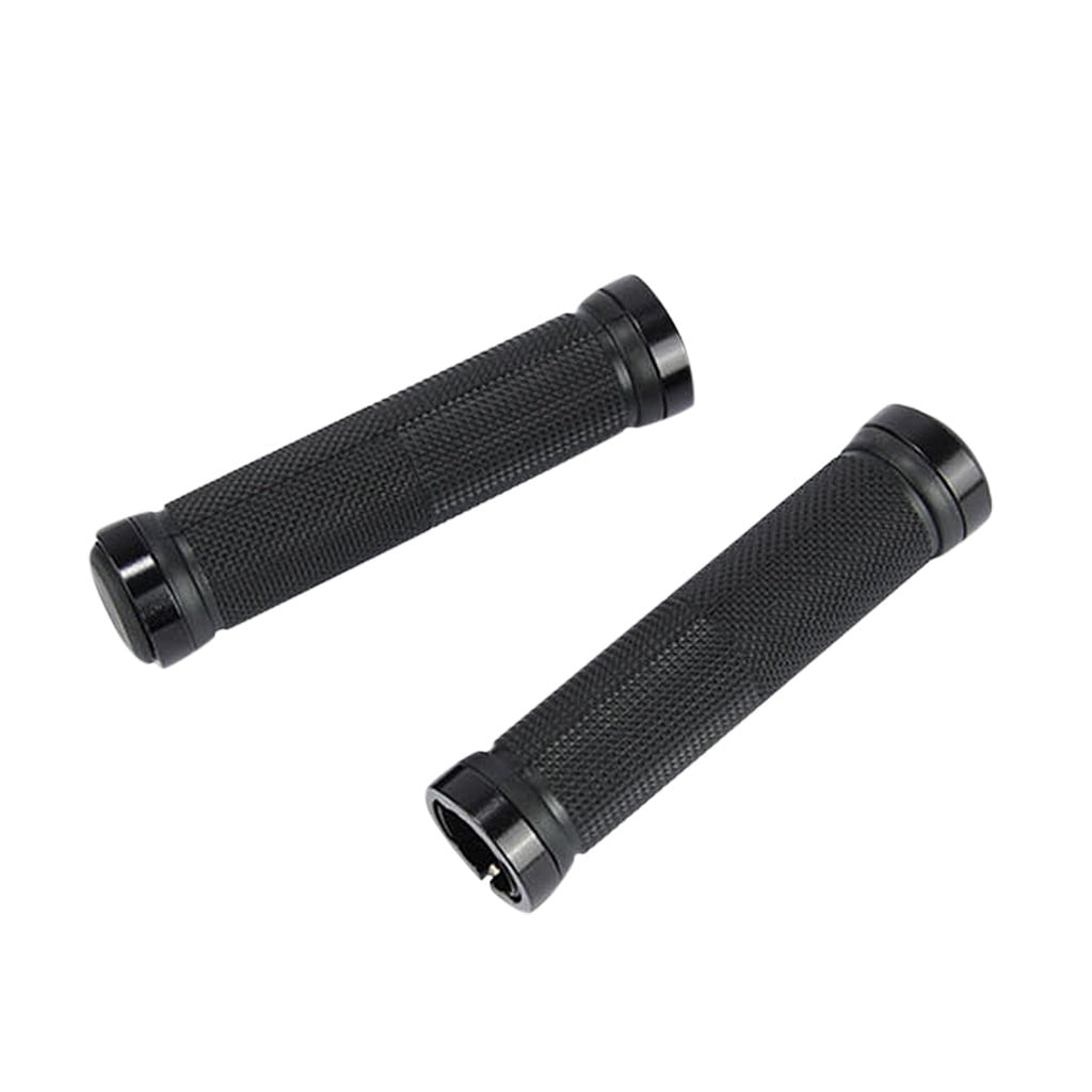 Bike Grips, Double Locking Bike Bicycle Mountain Bike Handlebar Grips ...