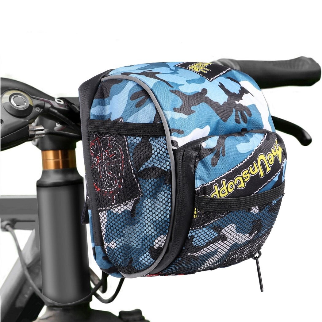 Bike Handlebar Bag, Bicycle Handlebar Bag Organizer, 600D Oxford ...