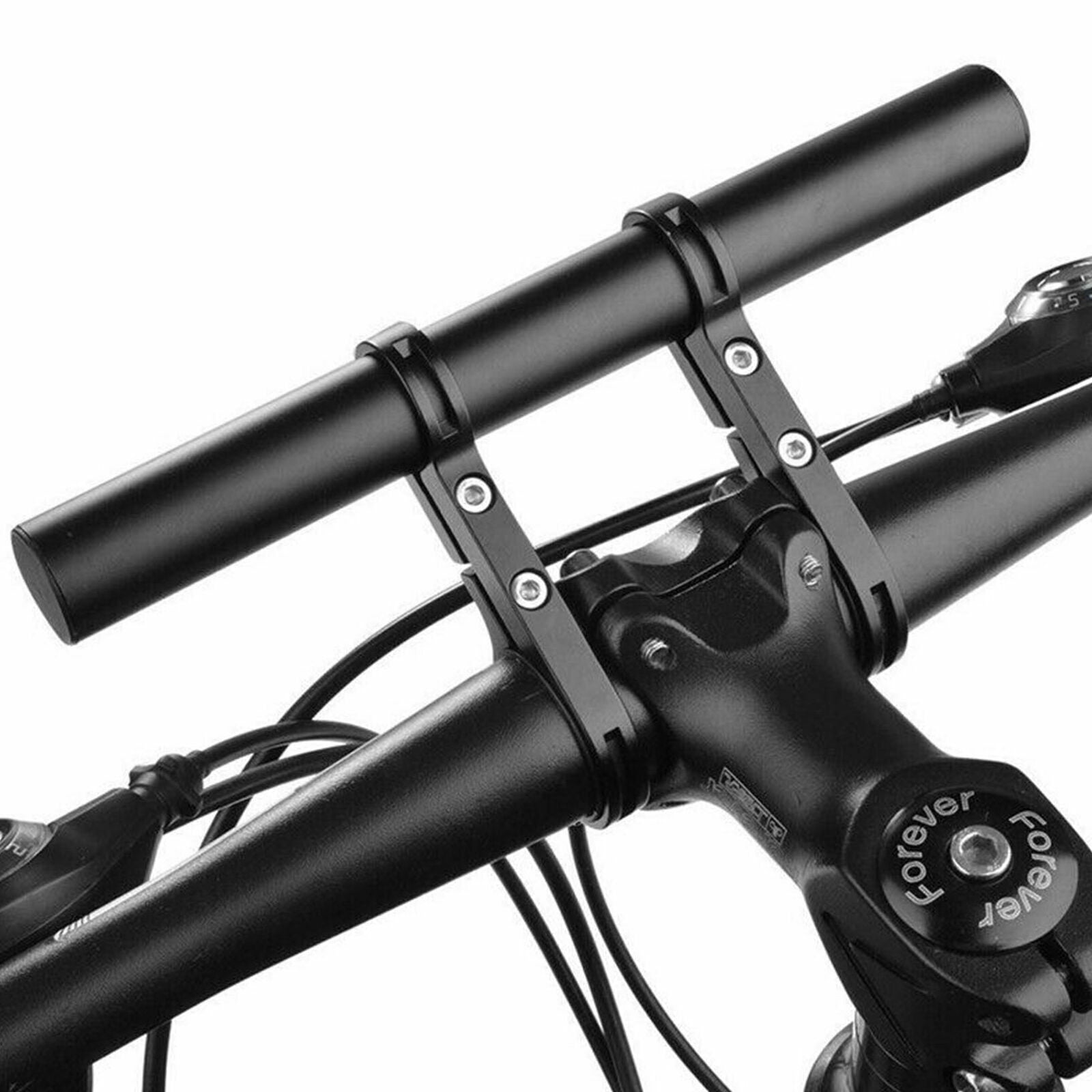 Bike Handlebar Extender Extension Bicycle Bar Mount Headlight GPS Holder Bracket - Walmart.com