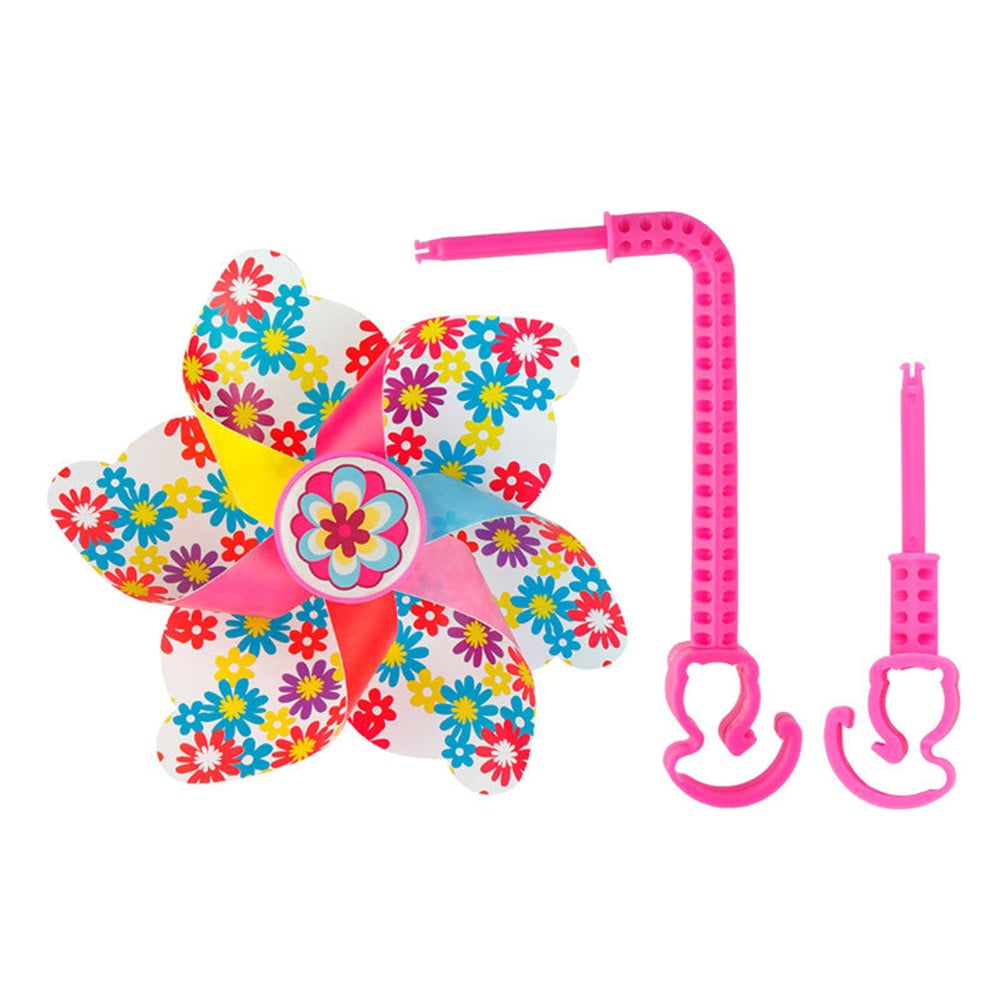 Bike Handlebar Flower Pinwheel Windmill Decorations For Kid\'S Bicycle ...