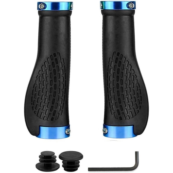 Bike Handlebar Grips, Multi Colors/Design Optional, Ergonomic Design ...