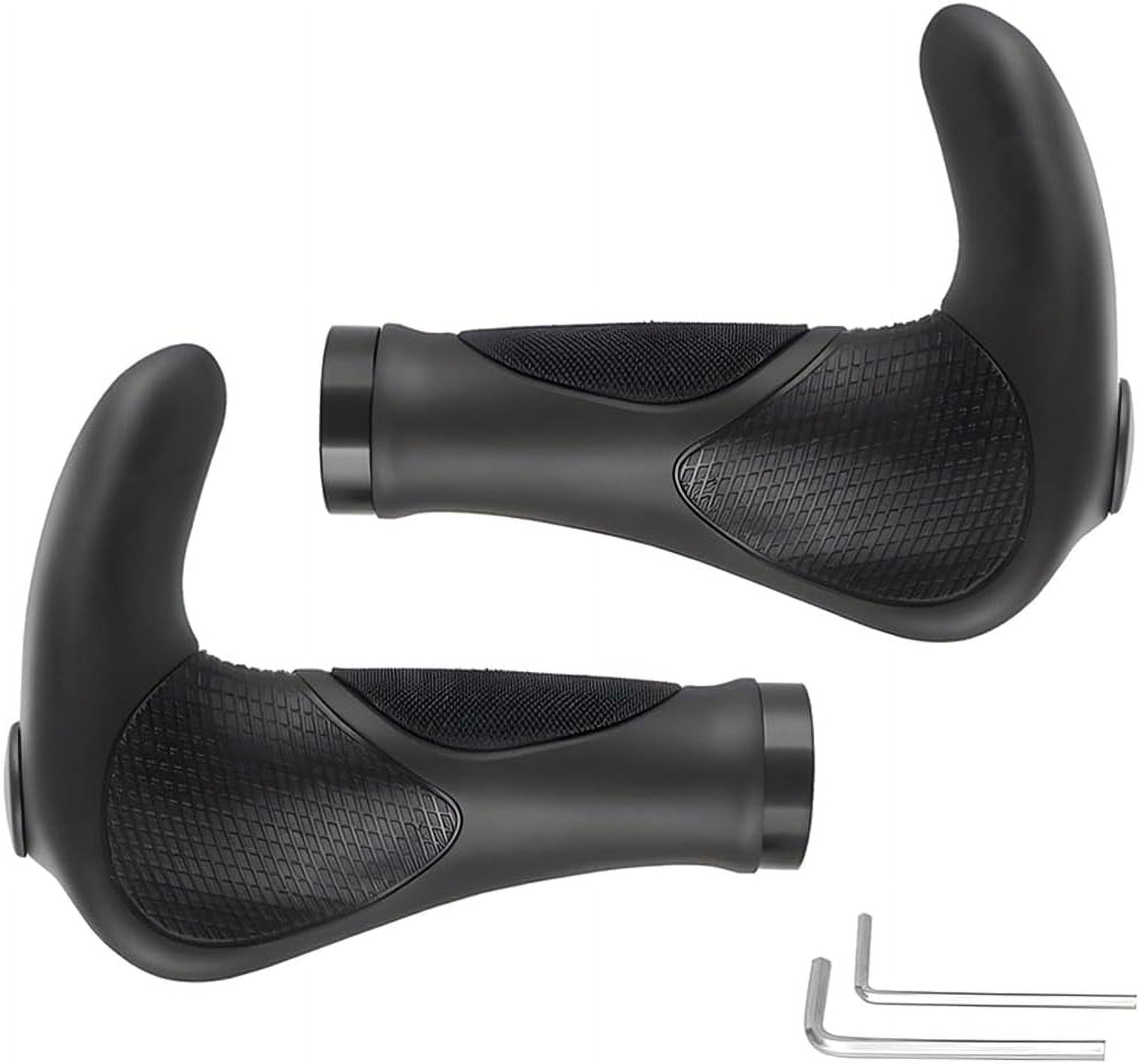 Bike Handlebar Grips Soft Gel Inserts Shock Resistance Ergonomics ...