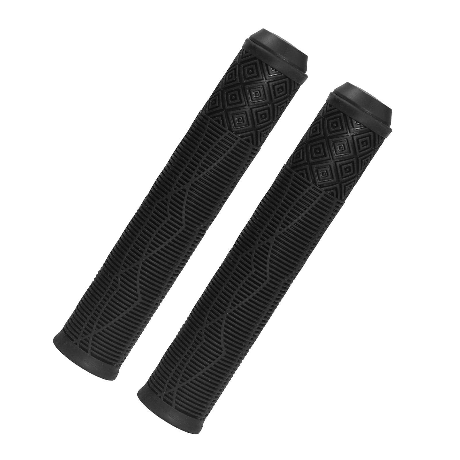 Bike Handlebar Grips with Shock Absorption, NonSlip Ergonomic Rubber ...