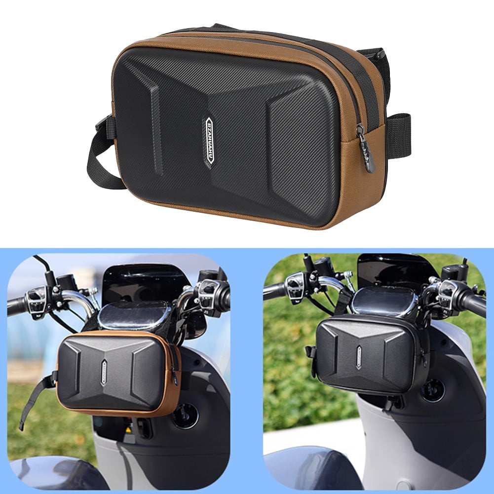 Bike Hanging Bag Large Capacity Front Beam Bag Hard Shell Crossbody Bag ...
