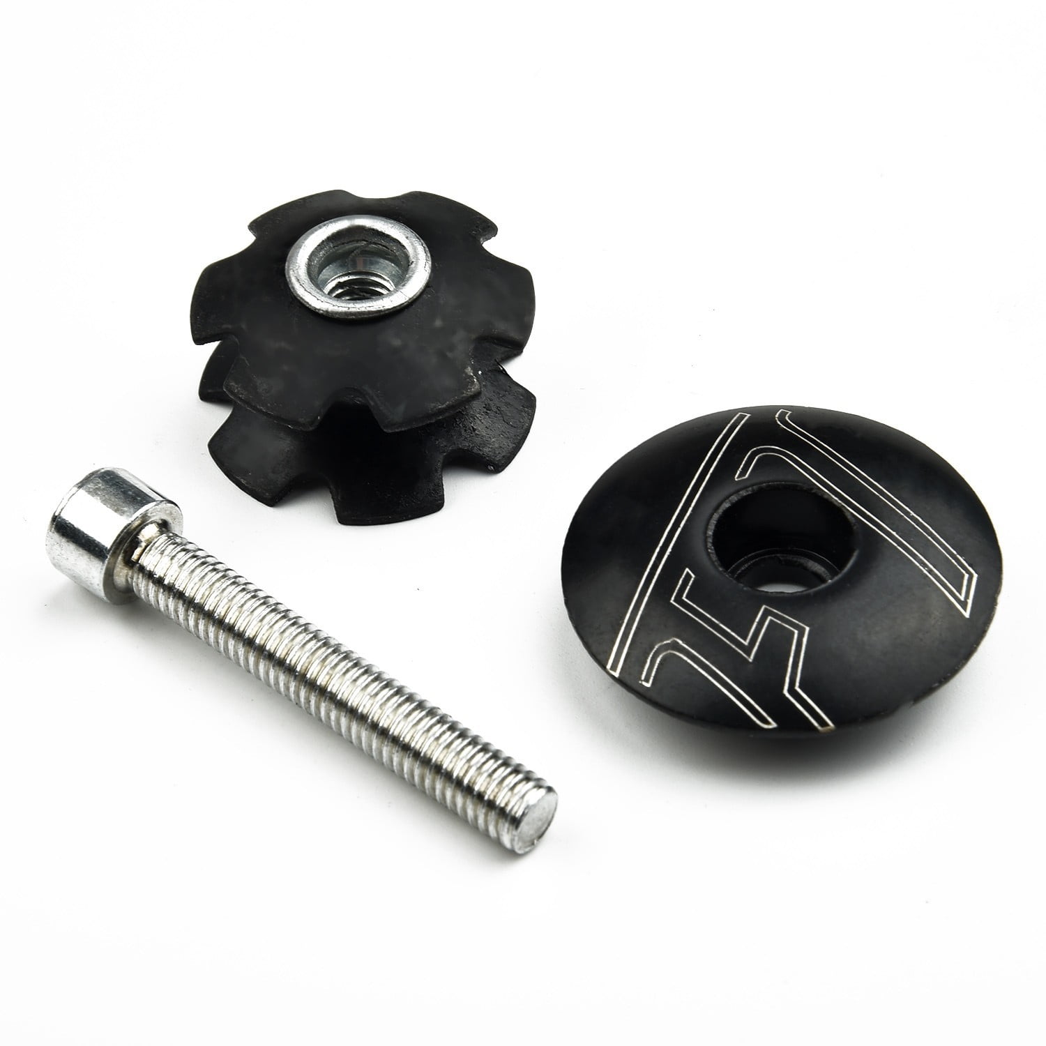 Bike Headset Star Nut&Top Cap Set for 1-1/8" 28.6mm Bicycle Front Fork ...