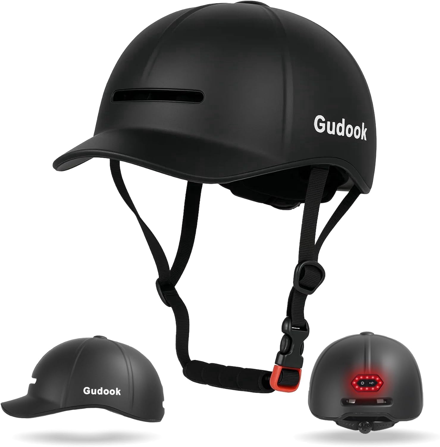 Bike Helmet Adult - Bicycle Helmets for Men Women - with LED Rear ...