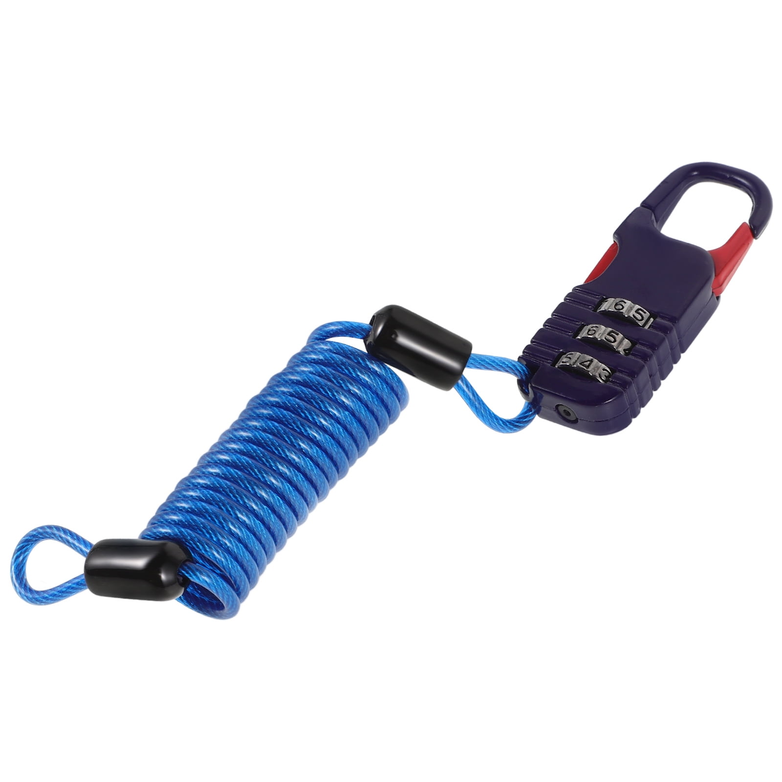 Anti Theft Bike Lock with Resettable Combination Cable Zinc Alloy for Bikes 6.5ft - Walmart.com