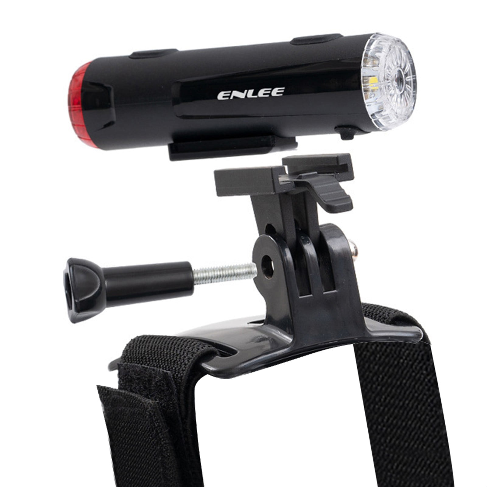 Bike Helmet Light, USB Rechargeable Dual Front and Rear Cycle Helmet ...