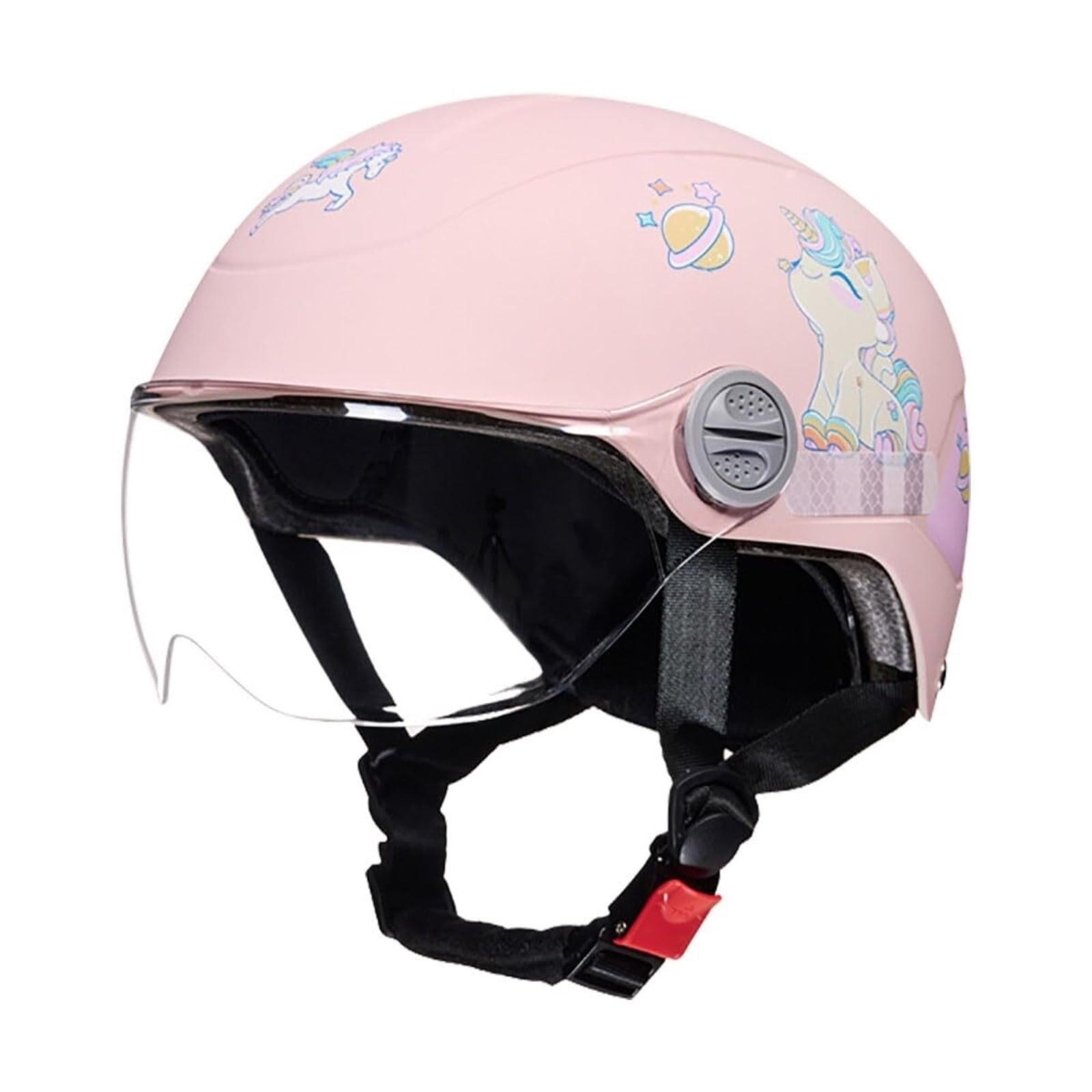Bike Helmet,Lightweight Sun Visor Design for ATV, Scooter & Go-Kart ,48 ...