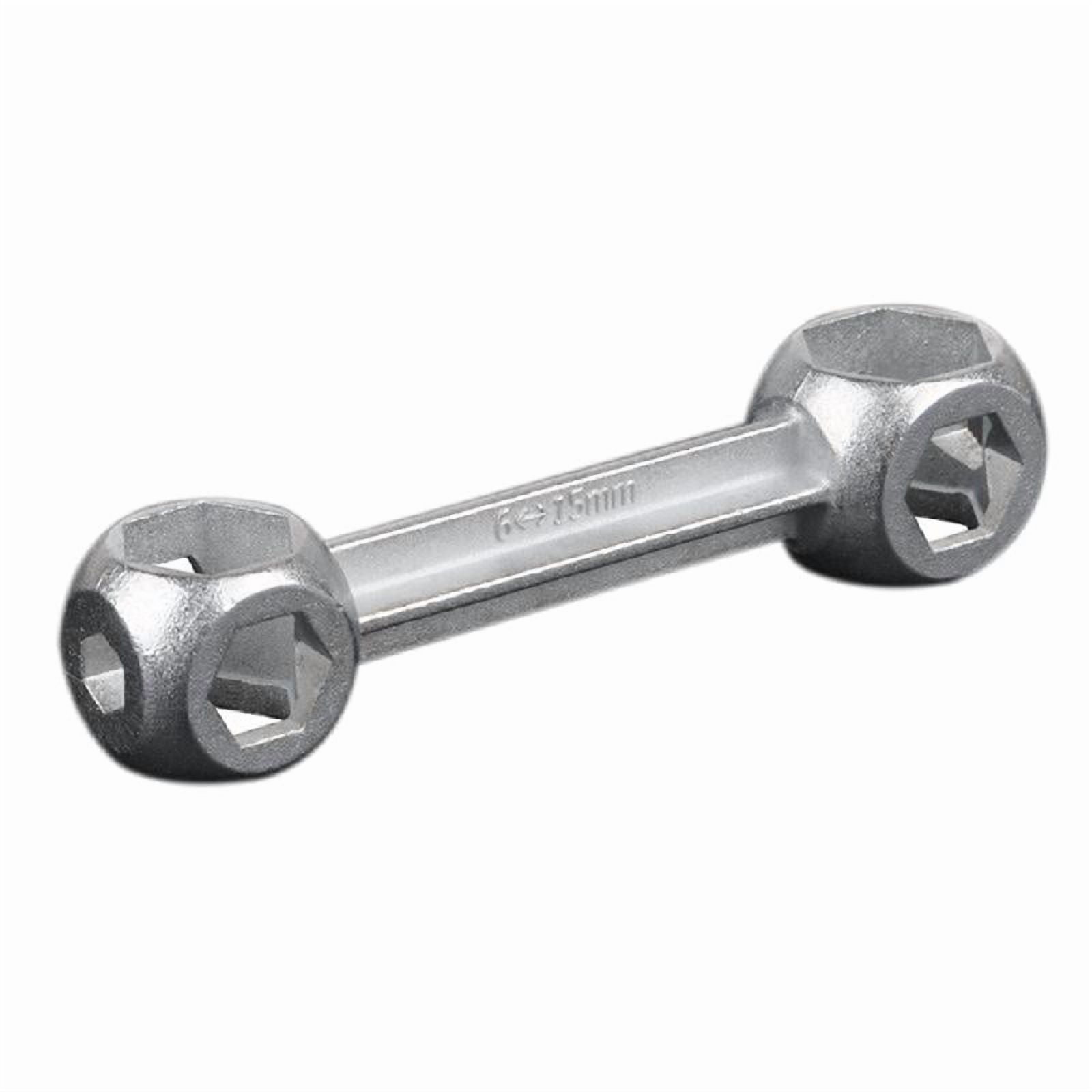 Bike Hexagon Wrench Portable Metal Hand Tool Small Bone Type Wrench 6 ...