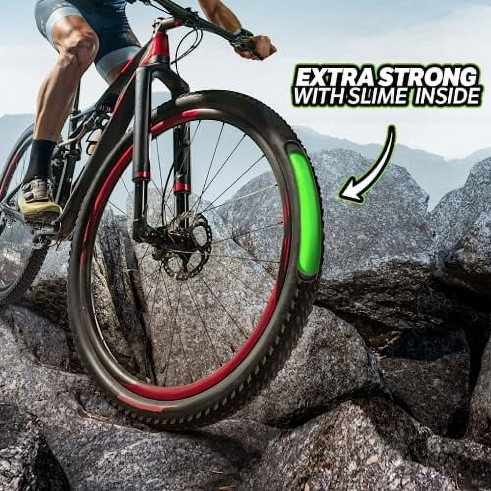Bike Inner Tube with Slime Puncture Sealant, Extra Strong, Self Sealing ...