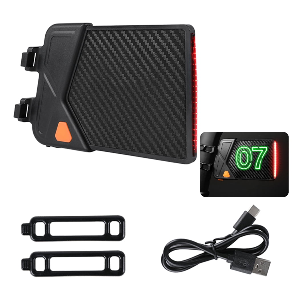 Bike License Plate Light Bicycles Tail Light Outdoor Cycling Safety ...