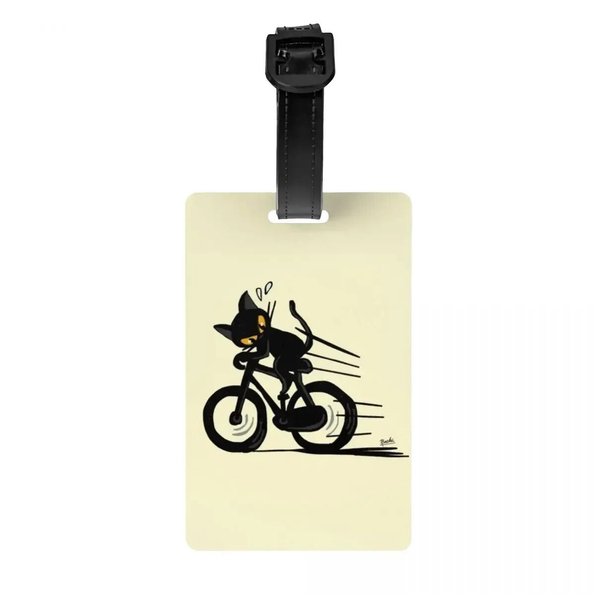 Bike Life Luggage Tag for Suitcases Funny MTB Mountain Bicycle Cyclist ...