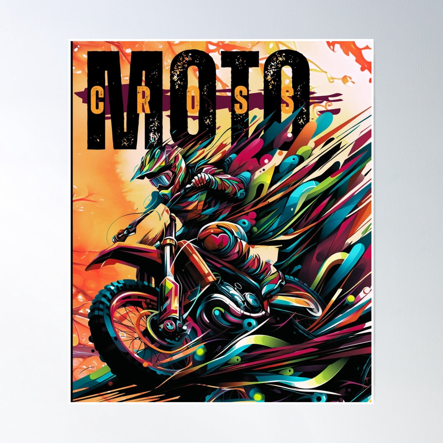 Bike Life Poster Wall Art, Modern Wall Decor, 12x18 UNFRAMED - Walmart.com