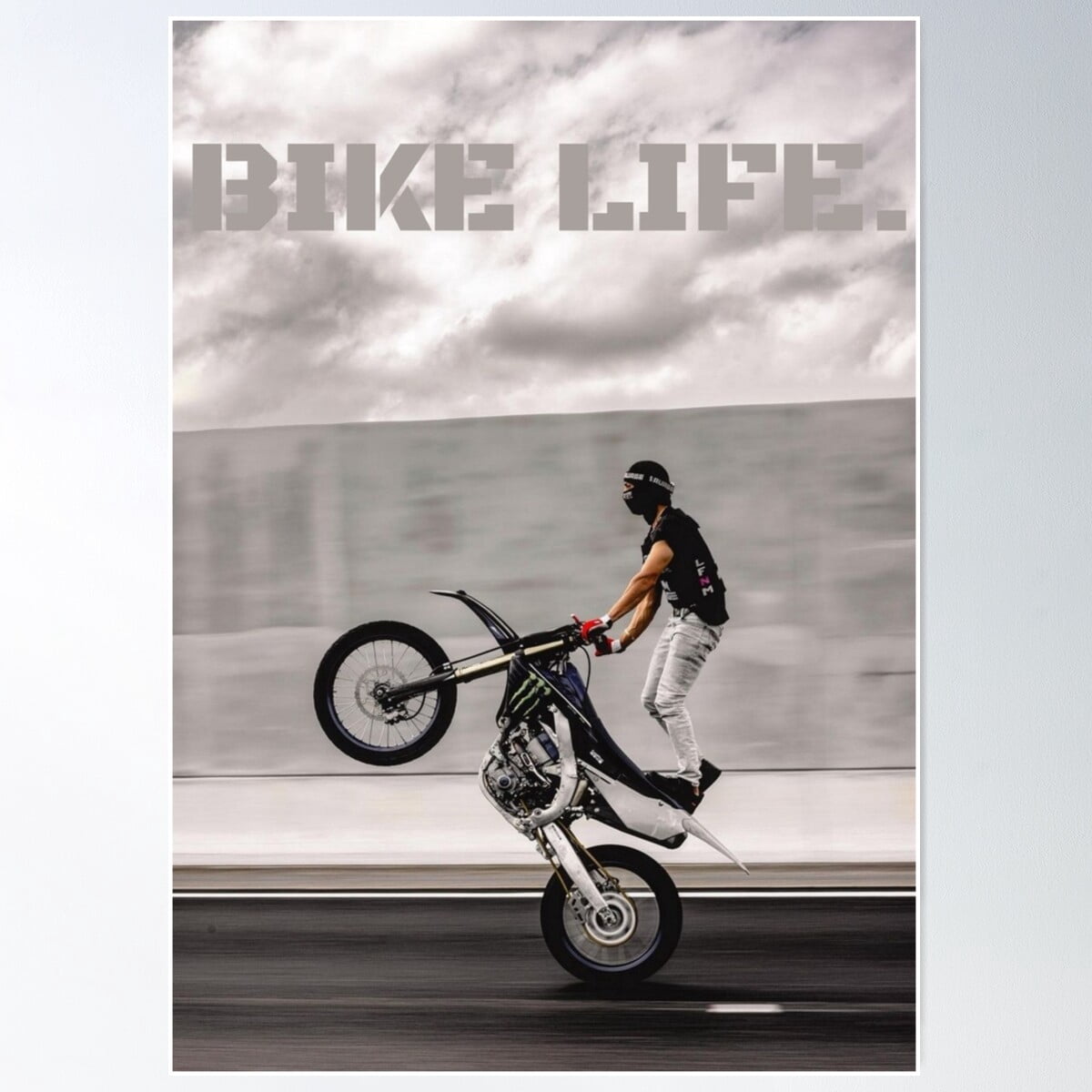 Bike Life Poster Wall Art, Modern Wall Decor, 24x36 UNFRAMED - Walmart.com