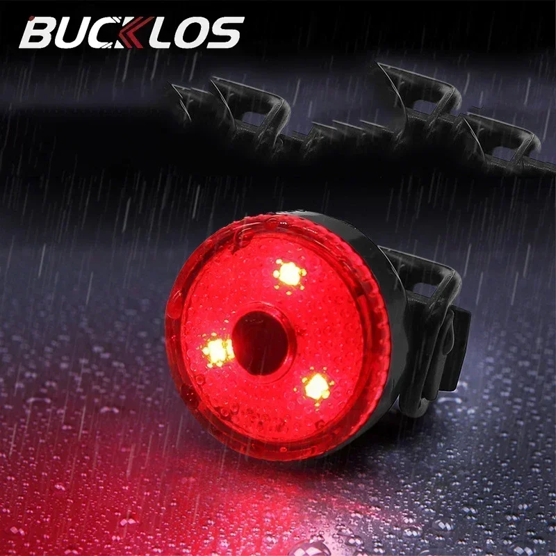 Bike Light Set Rechargeable Rear Light Front Lamp Waterproof Riding ...
