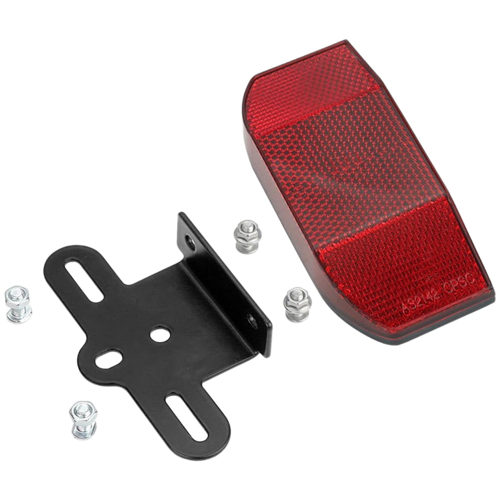Bike Lights Bike Security Reflector Rear Rack Reflector Light Tool Reflector Night Light Plastic ...