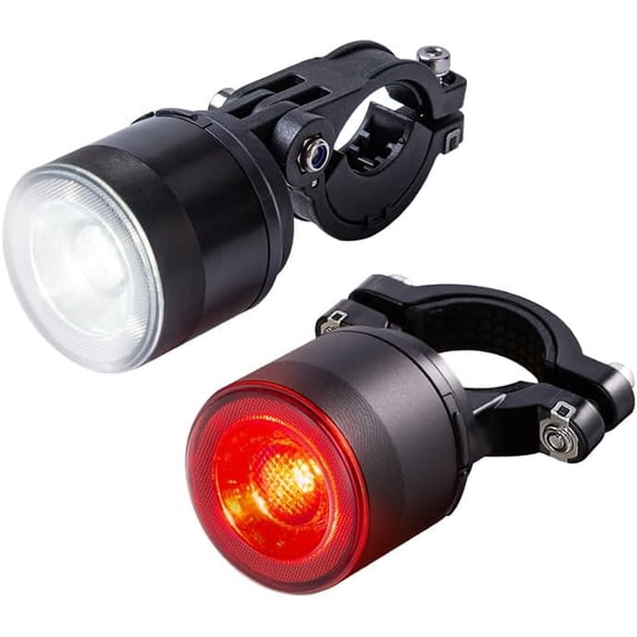 Bike Lights for Night Riding, USB Rechargeable Bicycle Lights Front and ...