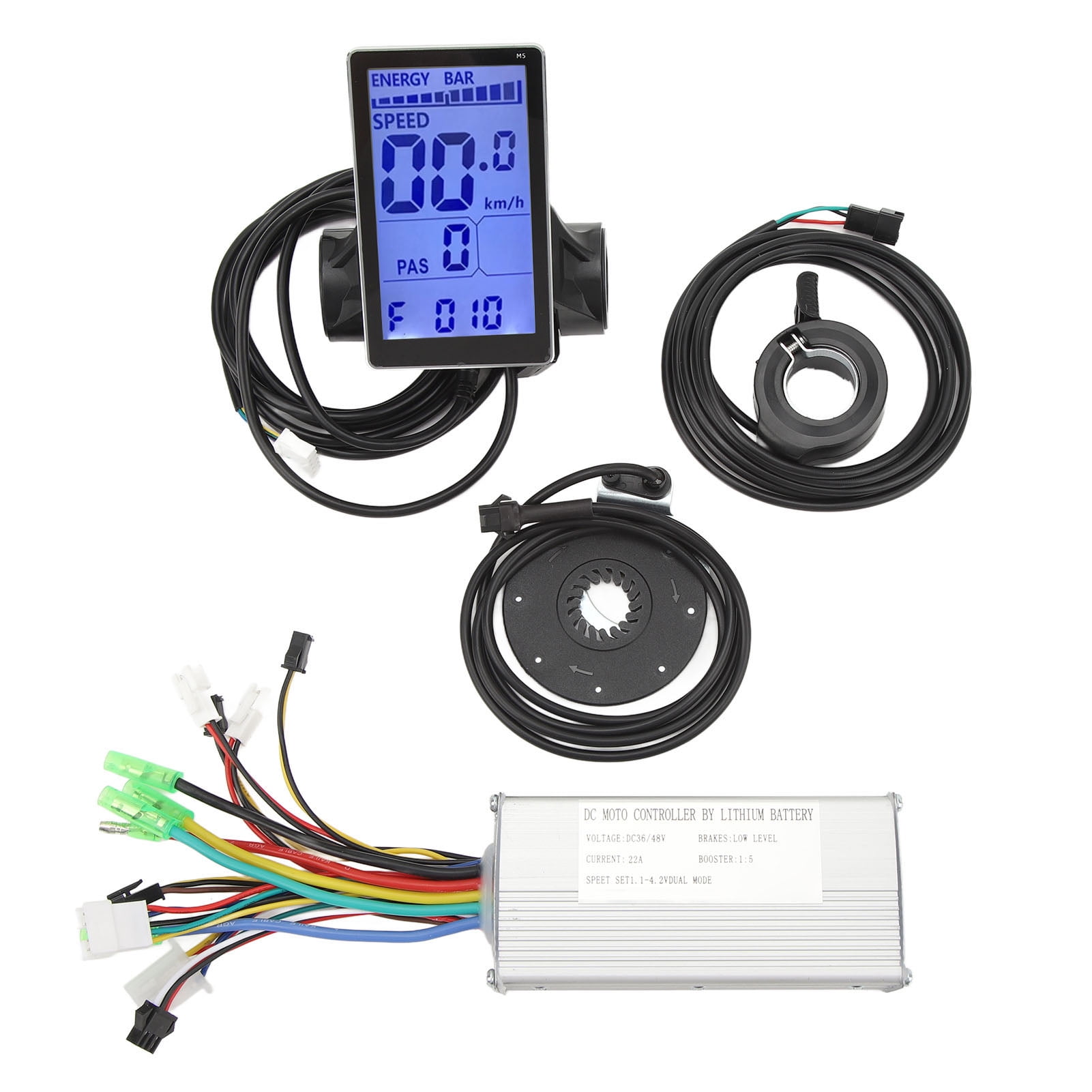 Bike Lithium Conversion Controller Kit 22A Controller M5 Display Panel ...
