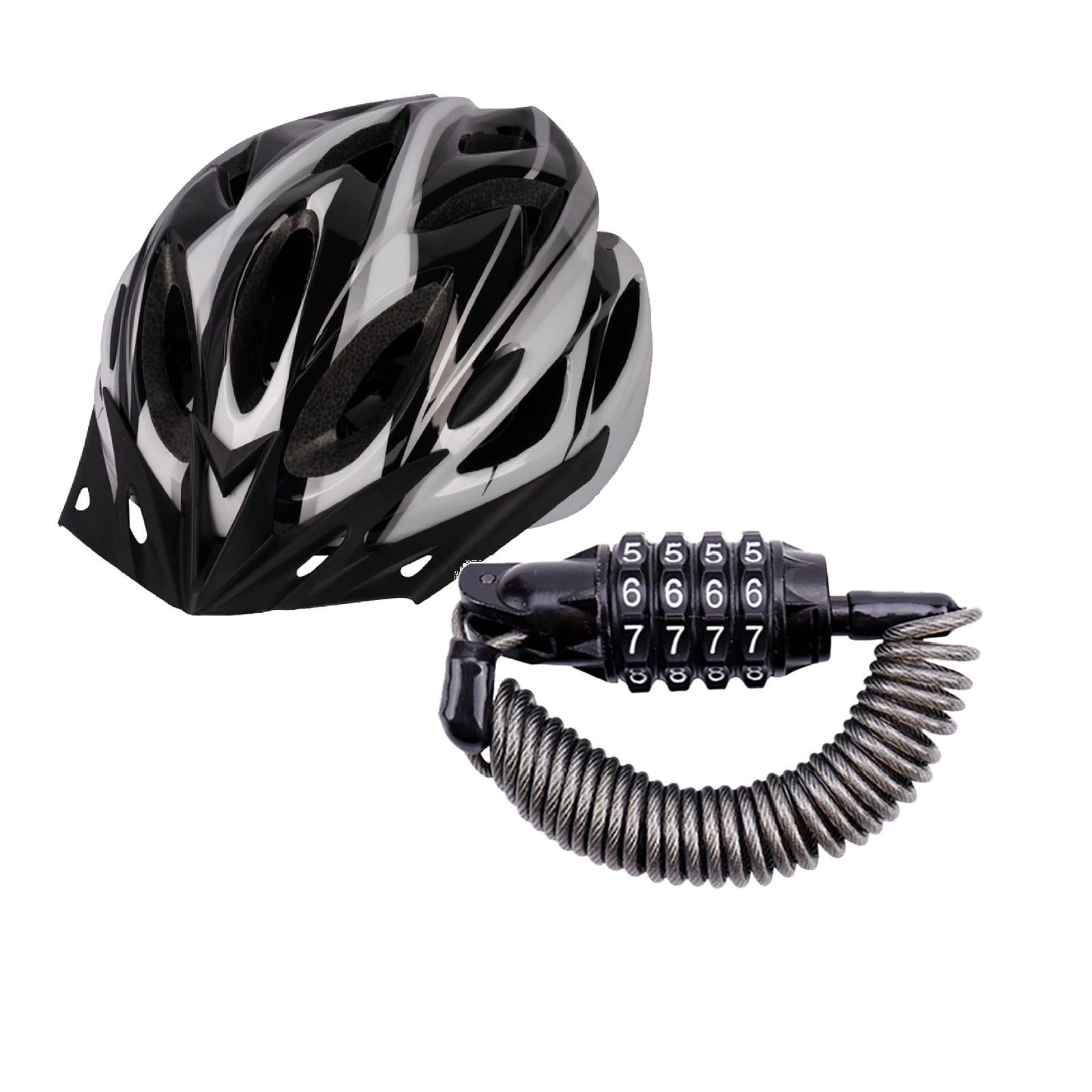 Bike Lock 4 Digit Resettable Combination Lock for Saddle Panniers ...